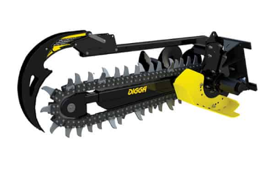 Digga Mini Trencher For Hire - Sydney Earthmoving & Machinery Hire